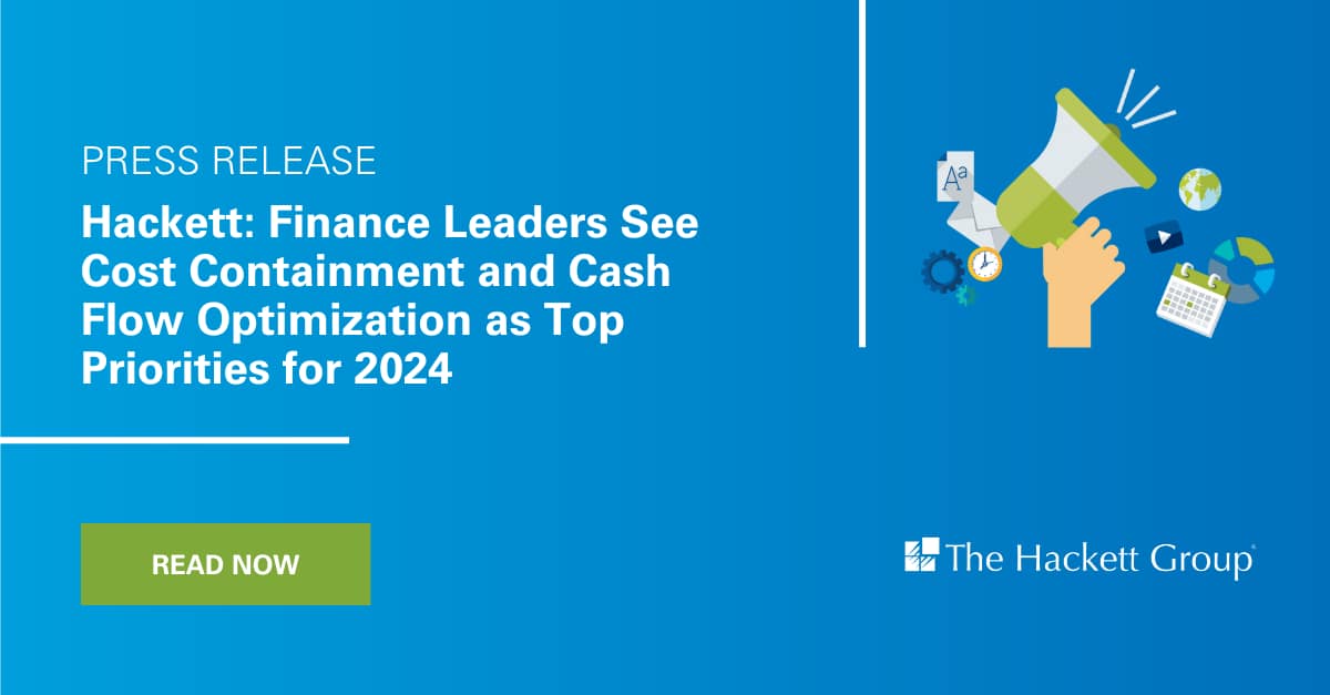 2024 Finance Key Issues - The Hackett Group
