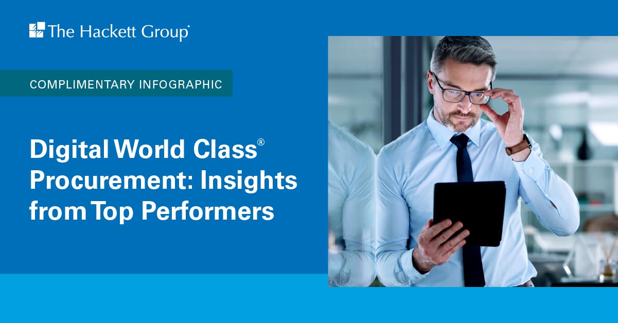 Digital World Class® by the Numbers: Insights From Procurement Top ...