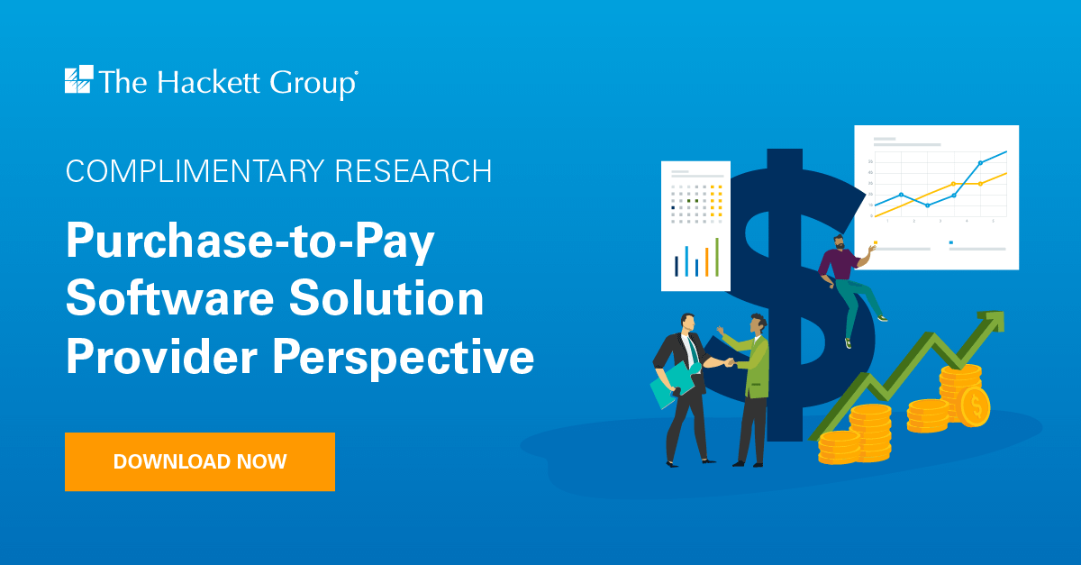The Hackett Value Matrix™: Purchase-to-Pay Software Solution Provider ...