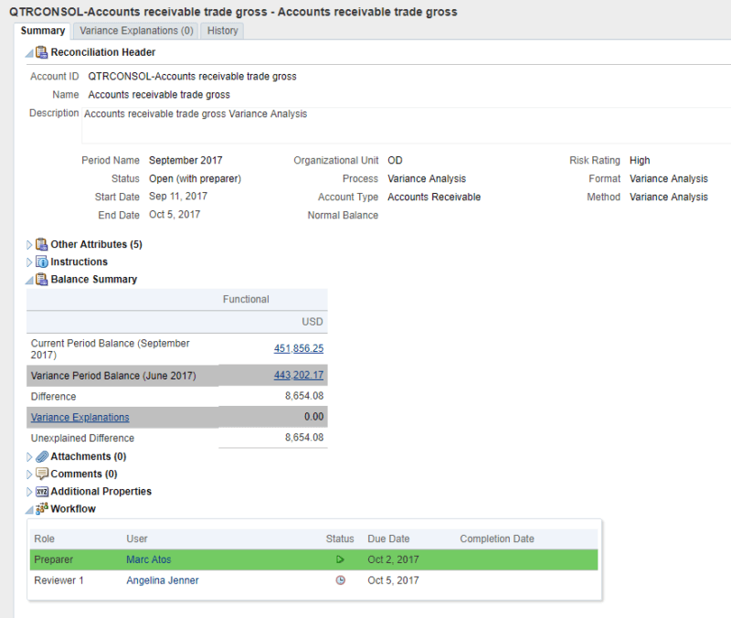 Oracle ARCS for Variance Reporting | The Hackett Group®