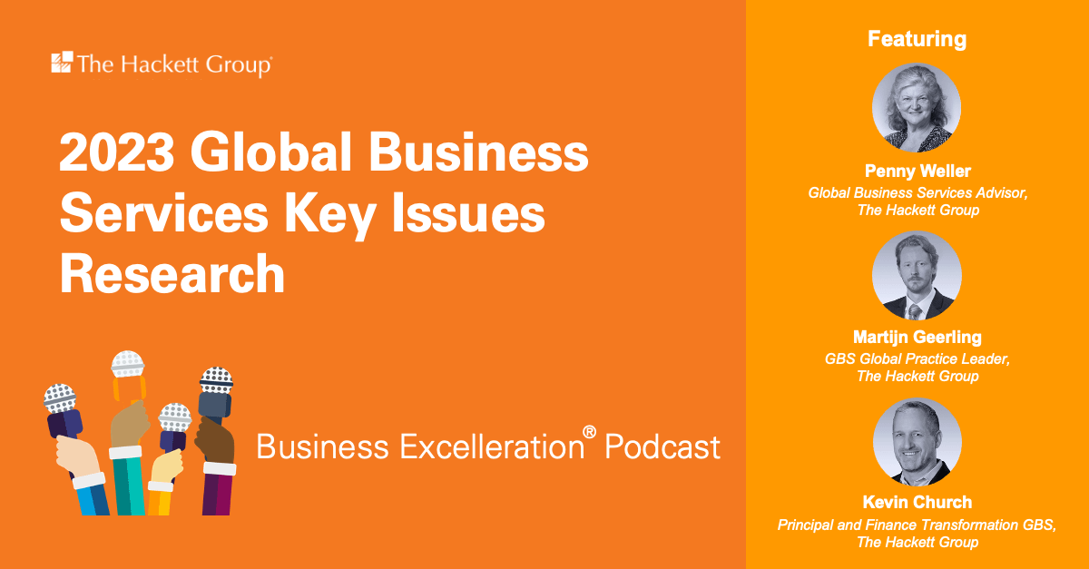 2023 Global Business Services Key Issues Research | Podcast - The ...