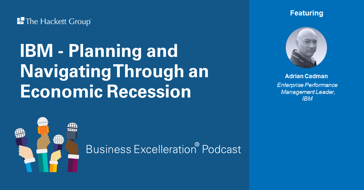 IBM – Planning and Navigating Through an Economic Recession - The ...
