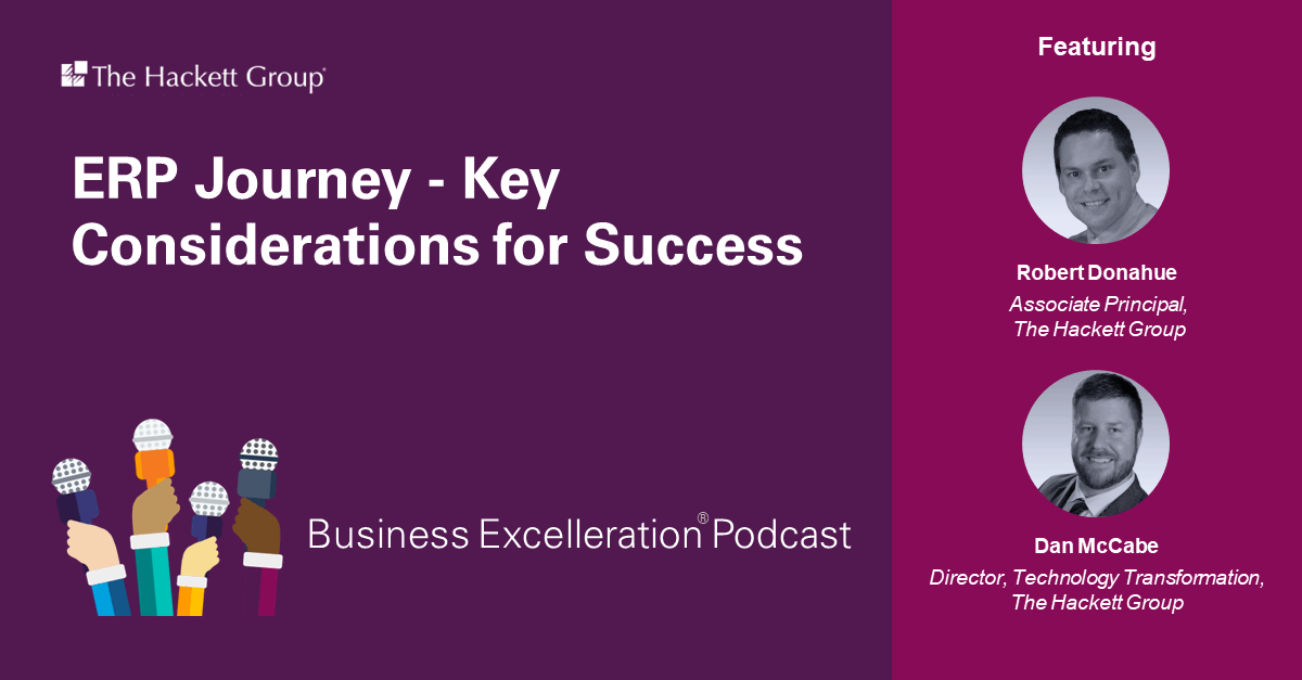 ERP Planning for Success - Gen AI Breakthrough Podcast - The Hackett Group®