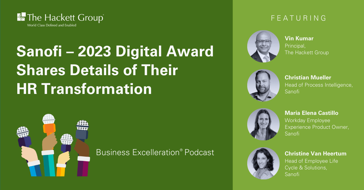 2023 Award Winner: Sanofi’s Digital Breakthrough in HR