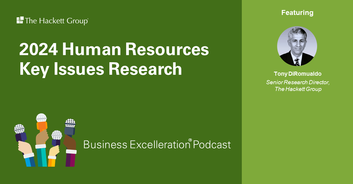 2024 HR Key Issues - Gen AI Breakthrough Podcast