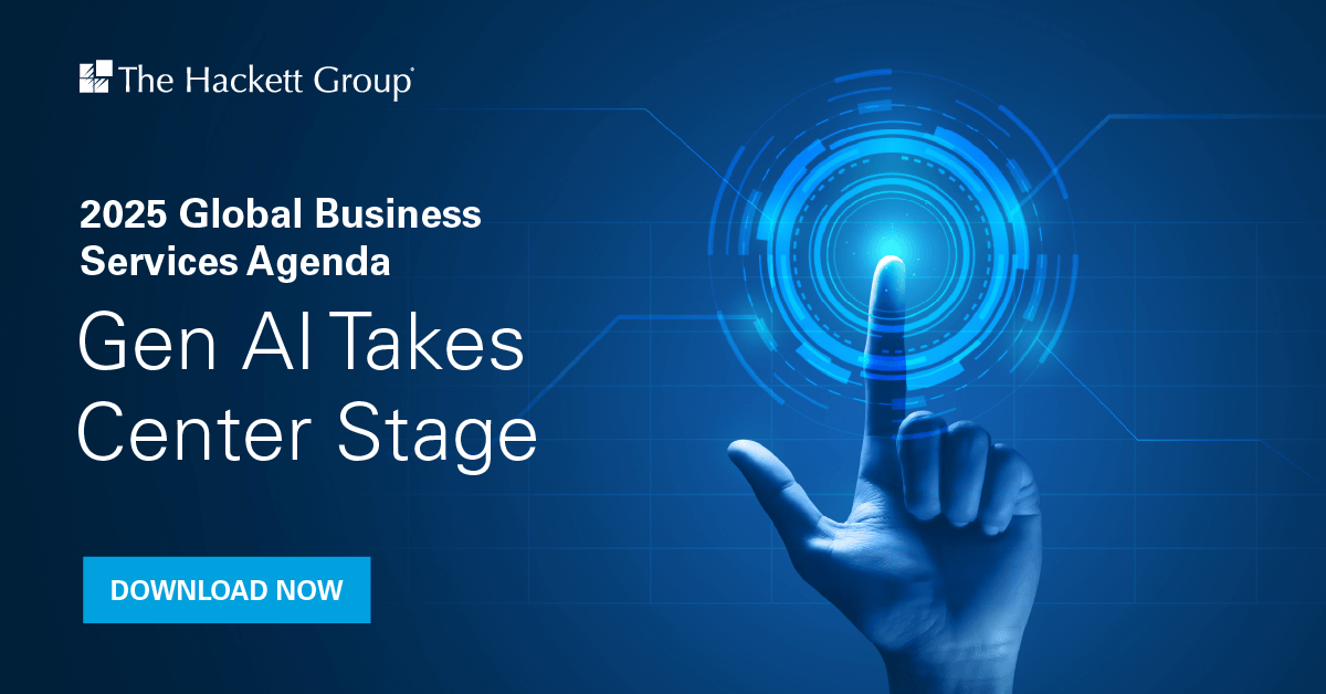 Gen AI Scales for Advantage in 2025 | The Hackett Group®