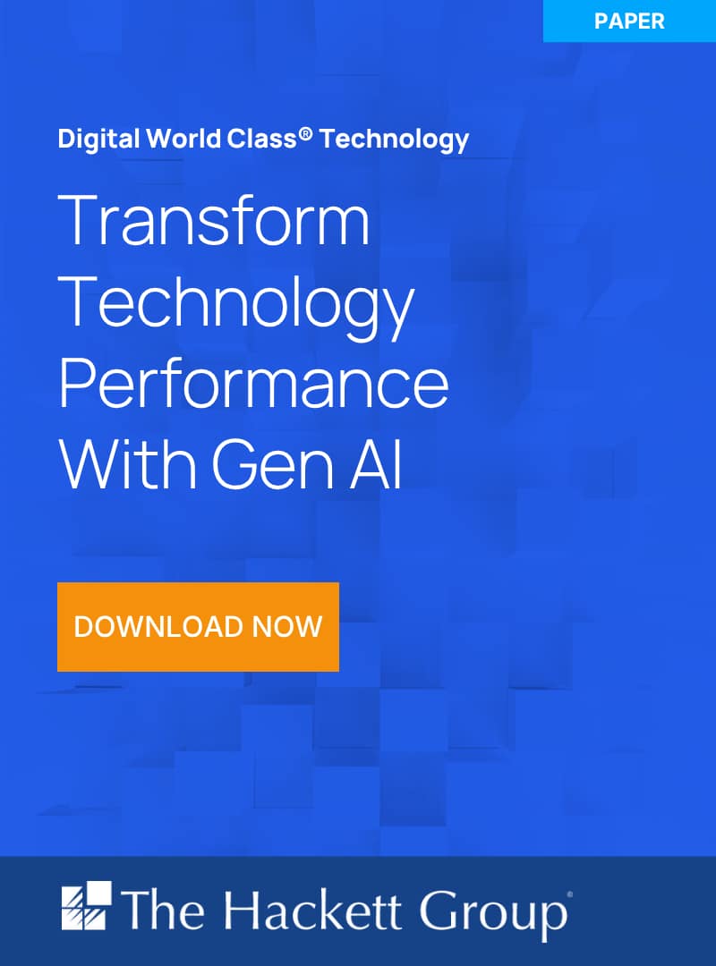 Smarter. Bolder. Gen AI-Driven Transformation. - The Hackett Group®