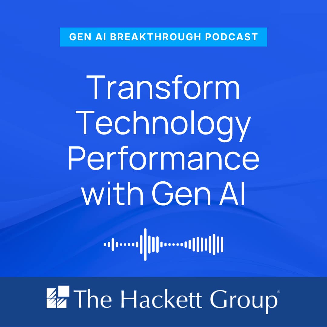 Transform Procurement Performance with Gen AI - The Hackett Group®