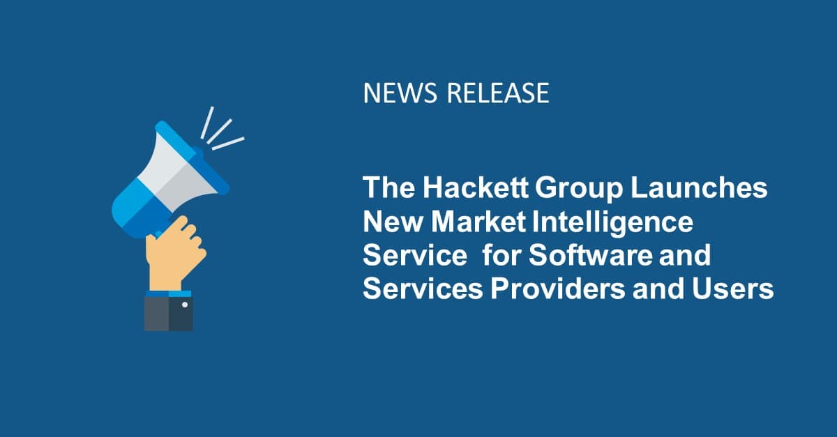 Market Intelligence Service for Software & Service Providers - The ...