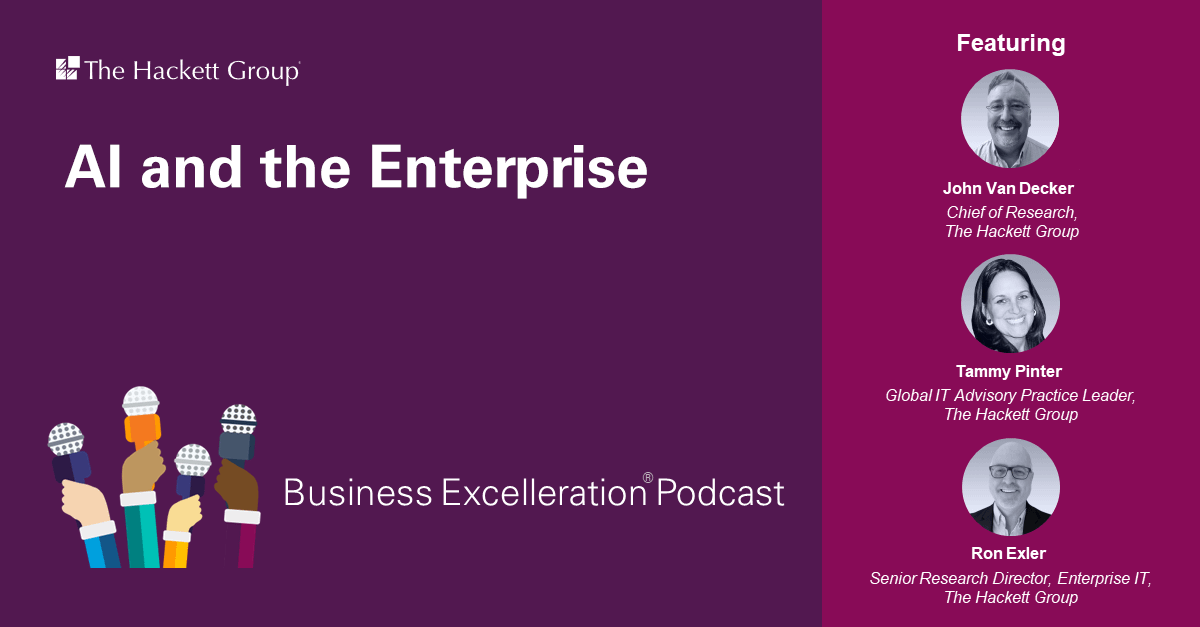AI and the Enterprise - The Hackett Group